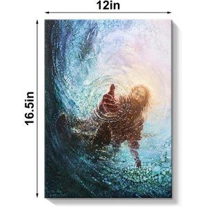 Wall Decor | Jesus Christ Canvas Wall Art The Hand Of God Poster Modern Religious | Poshmark